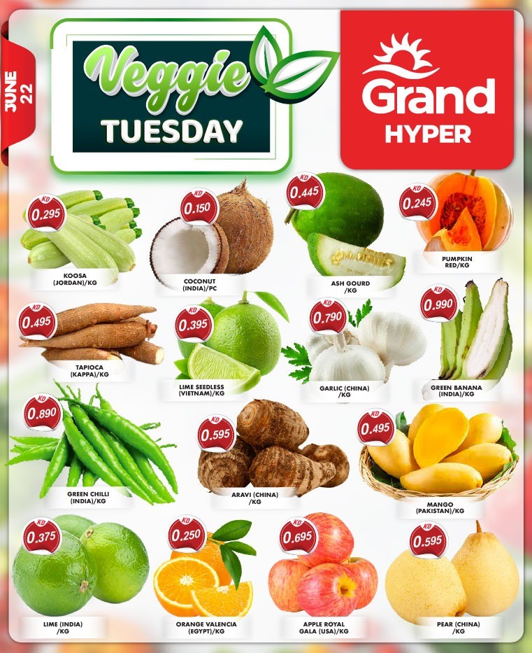Grand Hyper Offer 22 June 2021 | Kuwait Shopping Offers