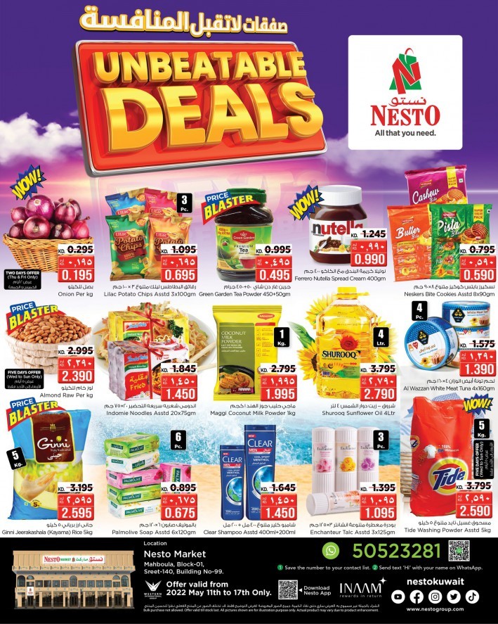 Nesto Market Mahboula Unbeatable Deals | Kuwait Promotions