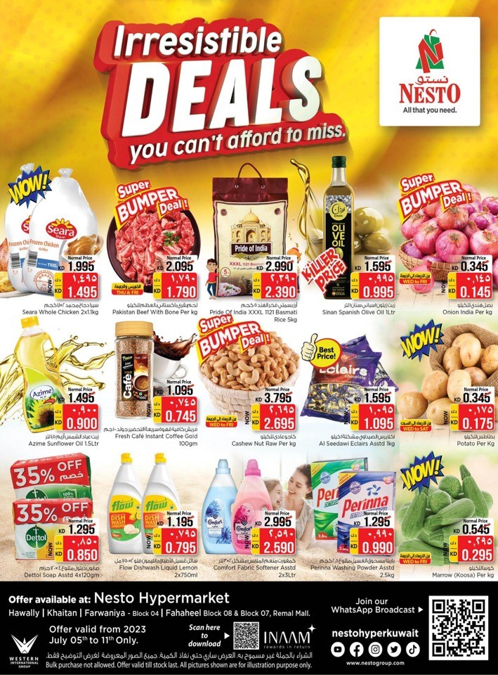 Nesto Irresistible Deals | Nesto Kuwait Shopping Offer Today