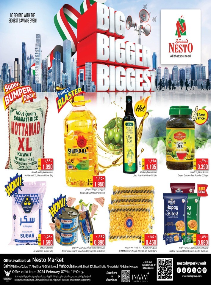 Nesto Market Salmiya & Mahboula Biggest Deal | Kuwait Offers