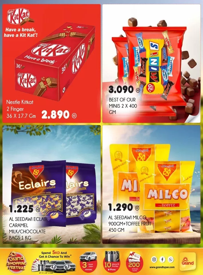 Grand Hyper Chocolates Deal 22 May to 04 June 2024 Flyer