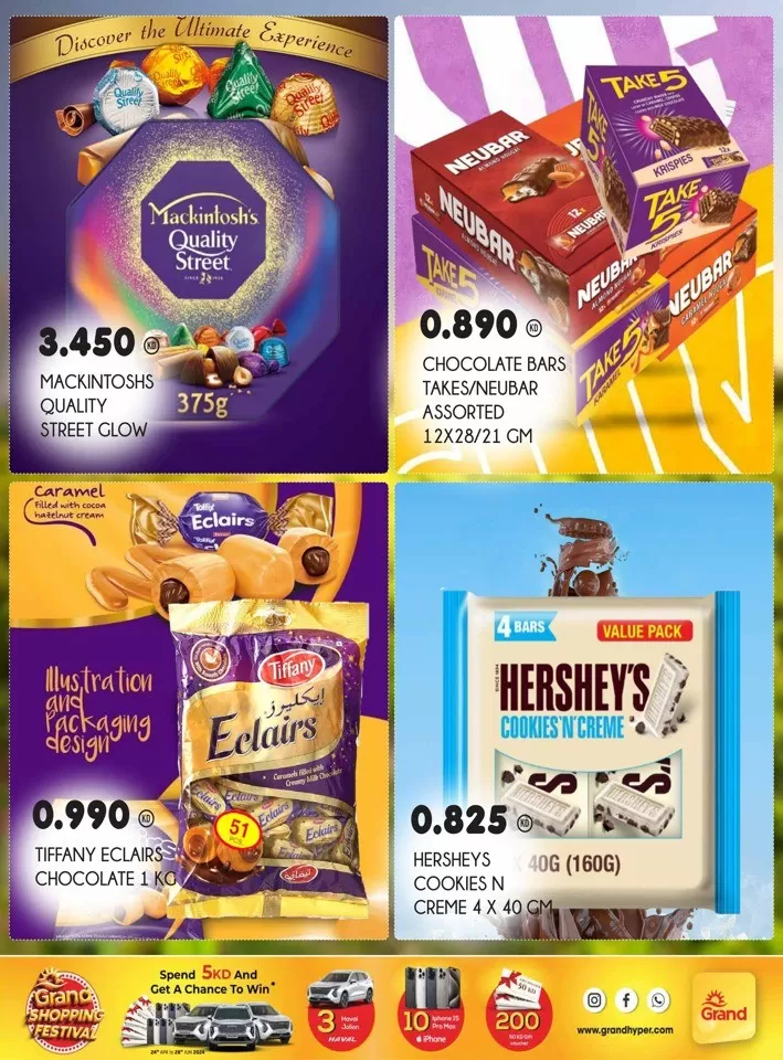 Grand Hyper Chocolates Deal 22 May to 04 June 2024 Flyer