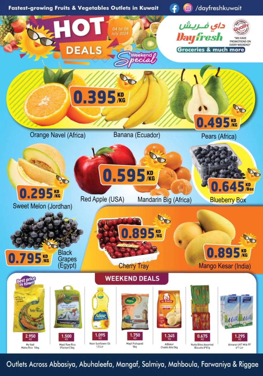 Day Fresh Hot Deals 4-6 July 2024 | Kuwait Offers Today