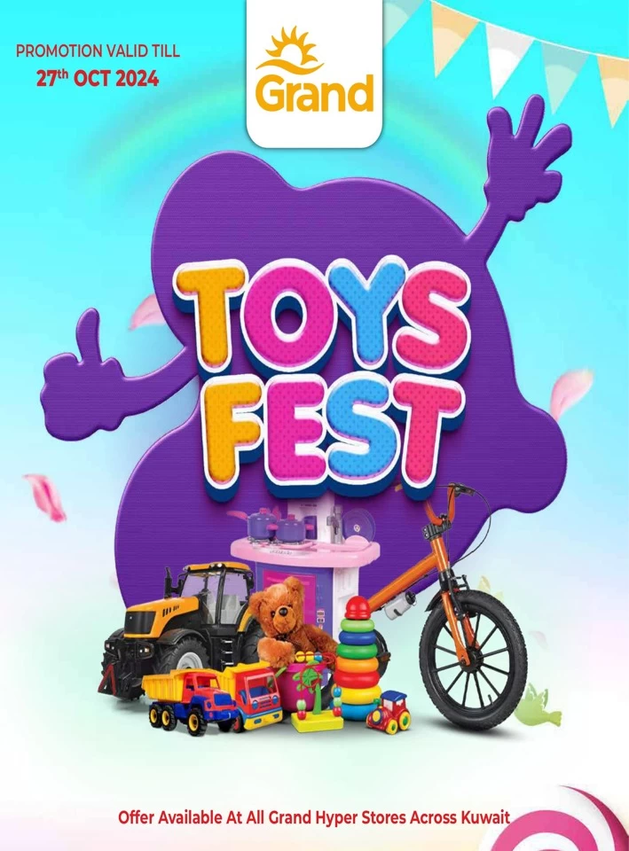 Grand Hyper Toys Fest Deal Flyer | Kuwait Offer Fliers