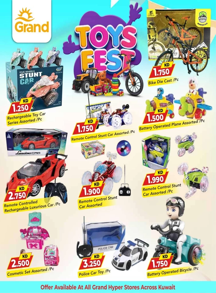 Grand Hyper Toys Fest Deal Flyer | Kuwait Offer Fliers