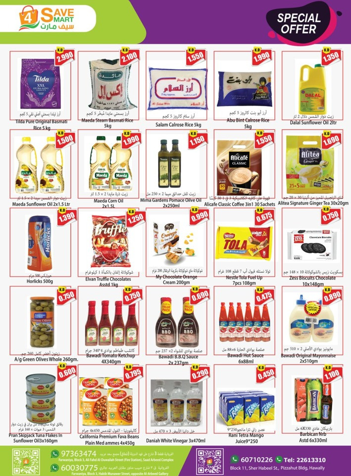 4 Save Mart Special Offer Flyer | Kuwait Shopping Offers